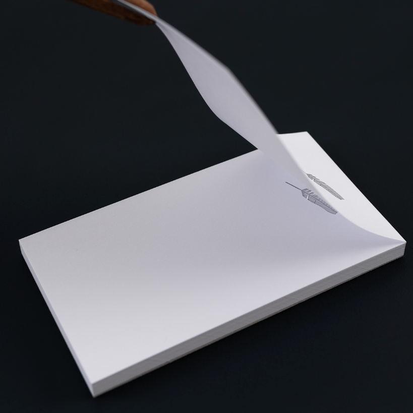 Feather Mini Notepad – The Consortium Winchester and Romsey Hampshire