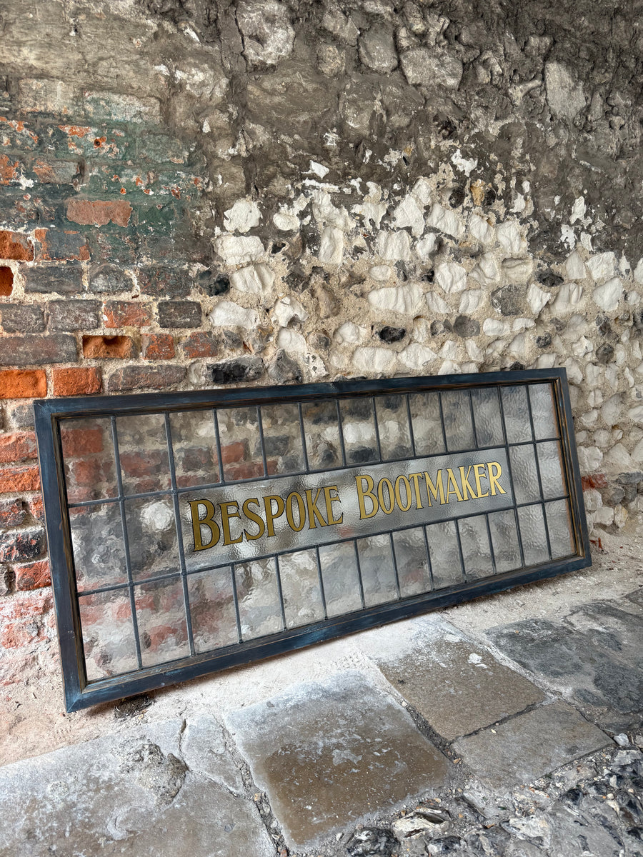 Antique Bespoke Bootmakers Sign – The Consortium