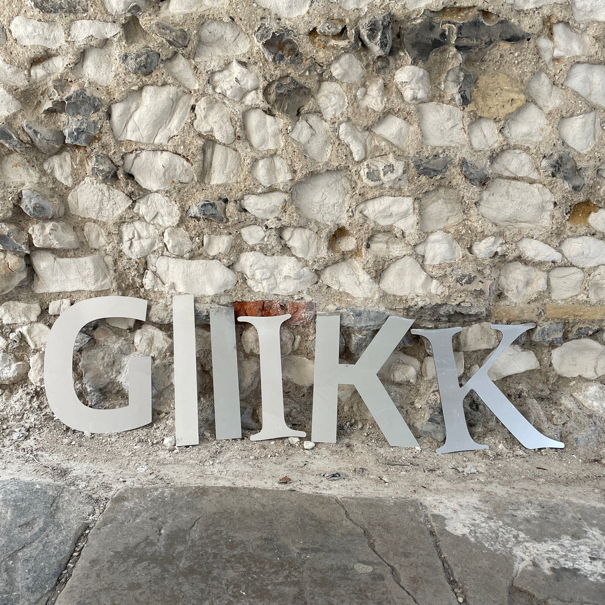 Vintage Mirrored Letters – The Consortium Winchester and Romsey Hampshire