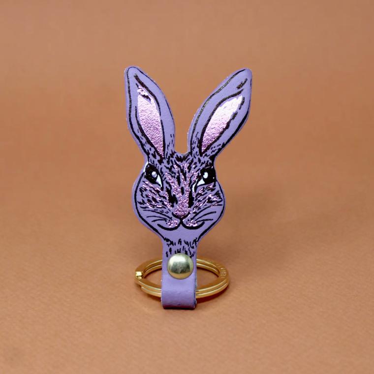 Bunny Key Ring - Lilac – The Consortium