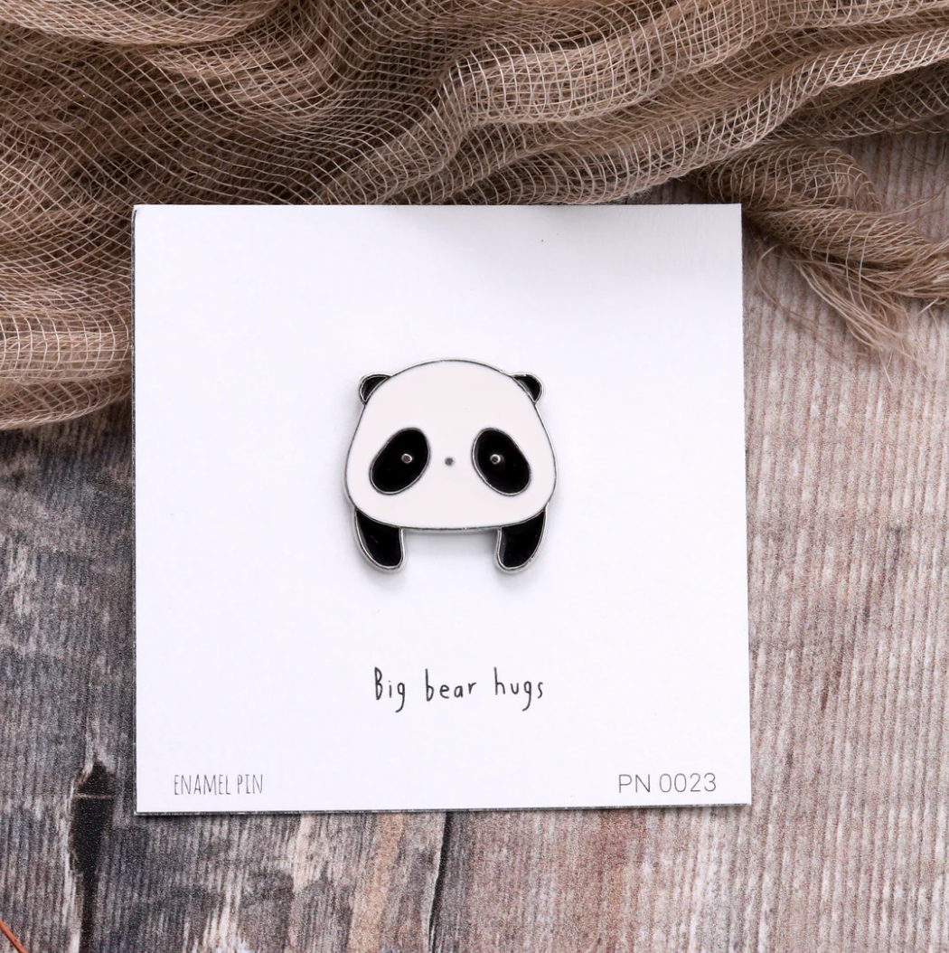 Attic Creations - Big Bear Hugs Enamel Pin – The Consortium Winchester ...