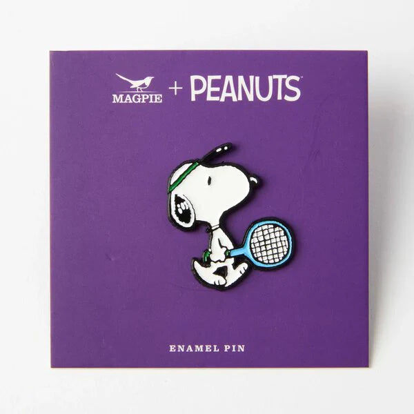 Peanuts Vibe Enamel Pin - Tennis – The Consortium Winchester and Romsey ...