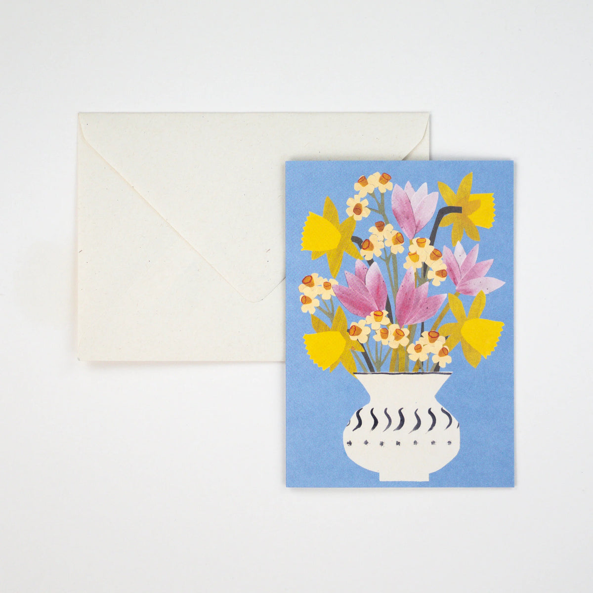 Spring Flowers Card – The Consortium Winchester and Romsey Hampshire