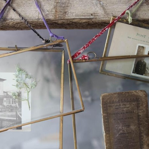 Antique Brass Hanging Frames - Kiko – The Consortium
